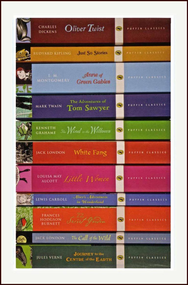 Classic Children’s Book Spines | Just Images